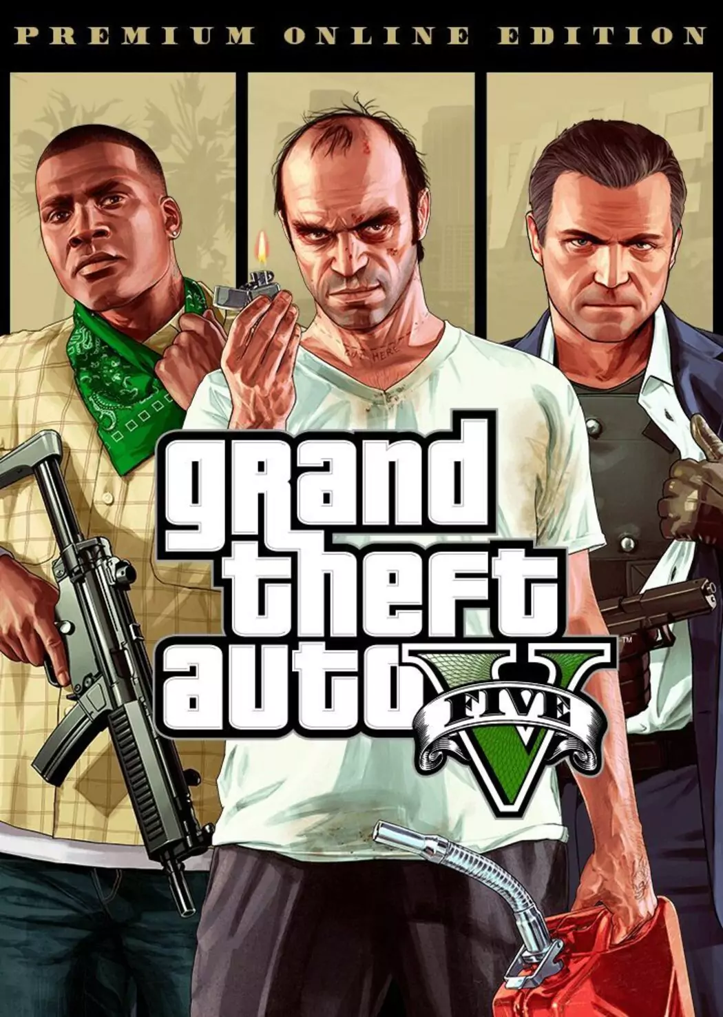 Grand Theft Auto V: Premium Online Edition (PC) (Rockstar Game Launcher ...